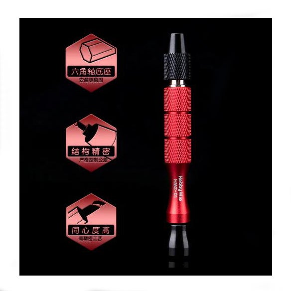 Quick Connect Hand Drill RED | Manscale Models