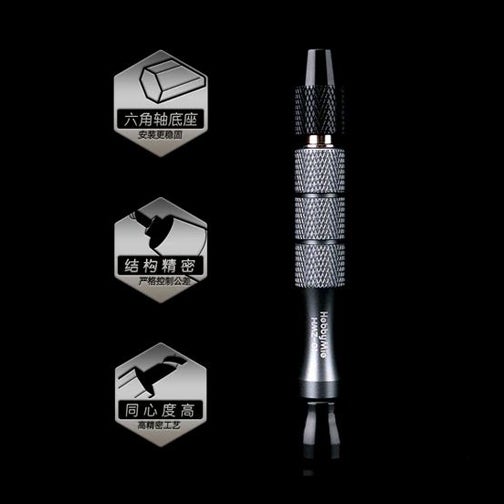 Quick Connect Hand Drill GREY | Manscale Models