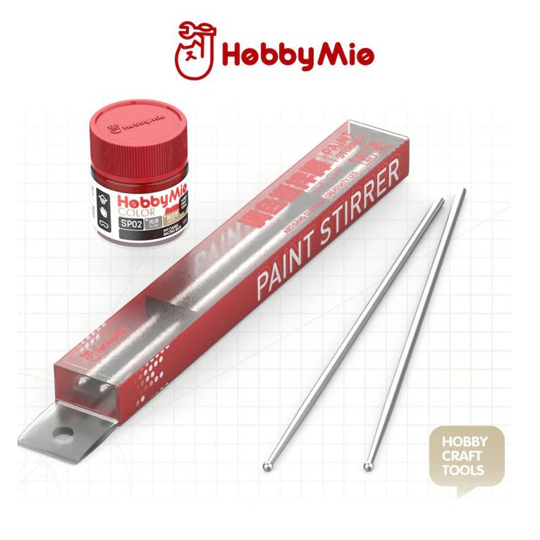 Metal paint stirring Rods x 2 | Manscale Models