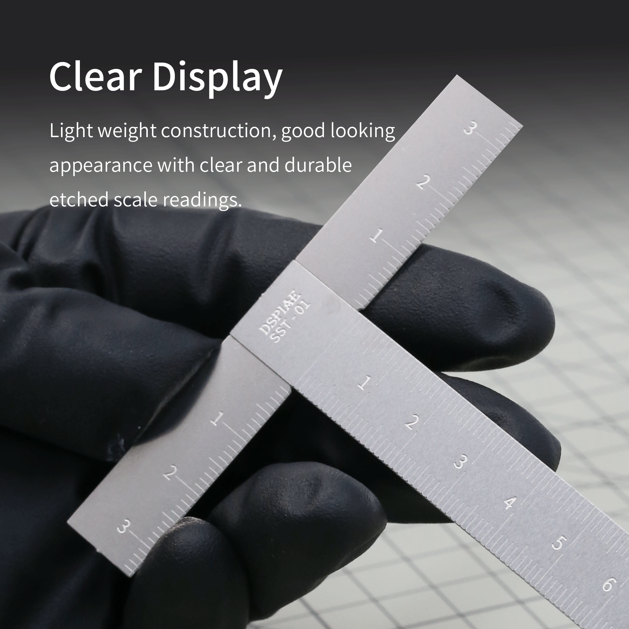 Stainless Steel T Rule | Manscale Models