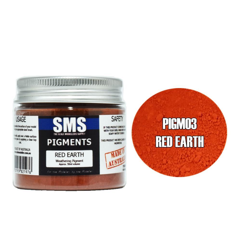 Pigment RED EARTH 50ml | Manscale Models
