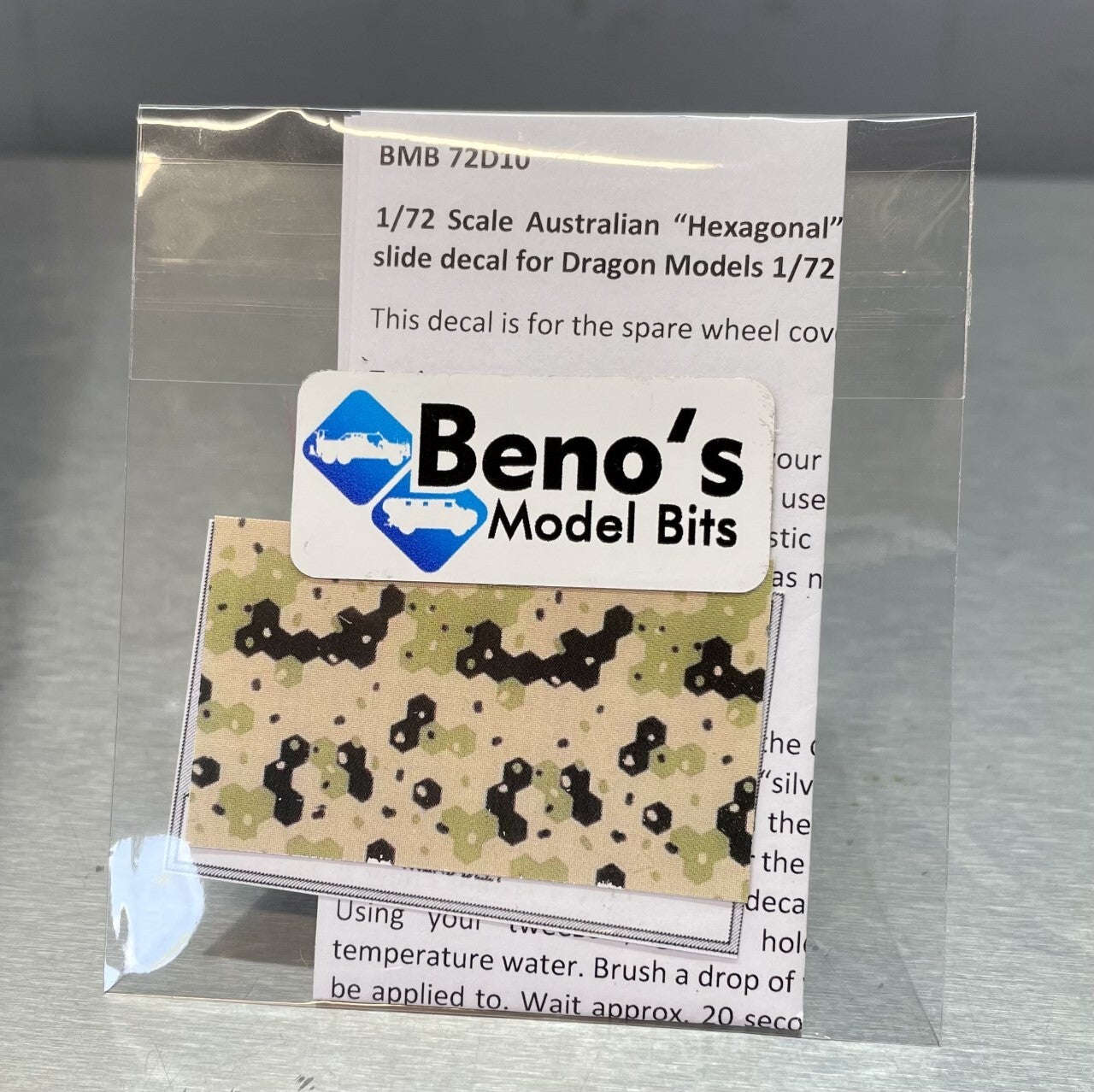 Decal to suit 1/72 Scale Bushmaster | Manscale Models