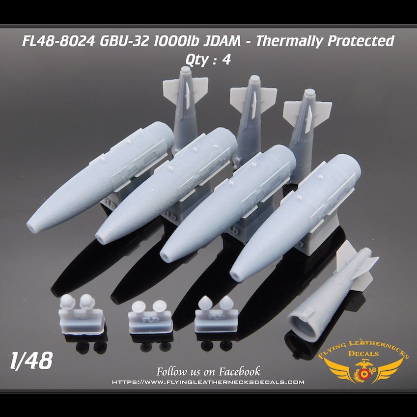 1 48 Gbu 32 1000lb Jdam Thermally Protected Manscale Models