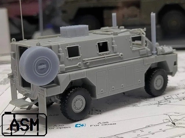 1/72 Bushmaster Counter-IED Measures Conversion | Manscale Models