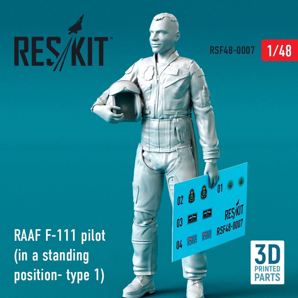 1/48 RAAF F-111 Pilot | Manscale Models